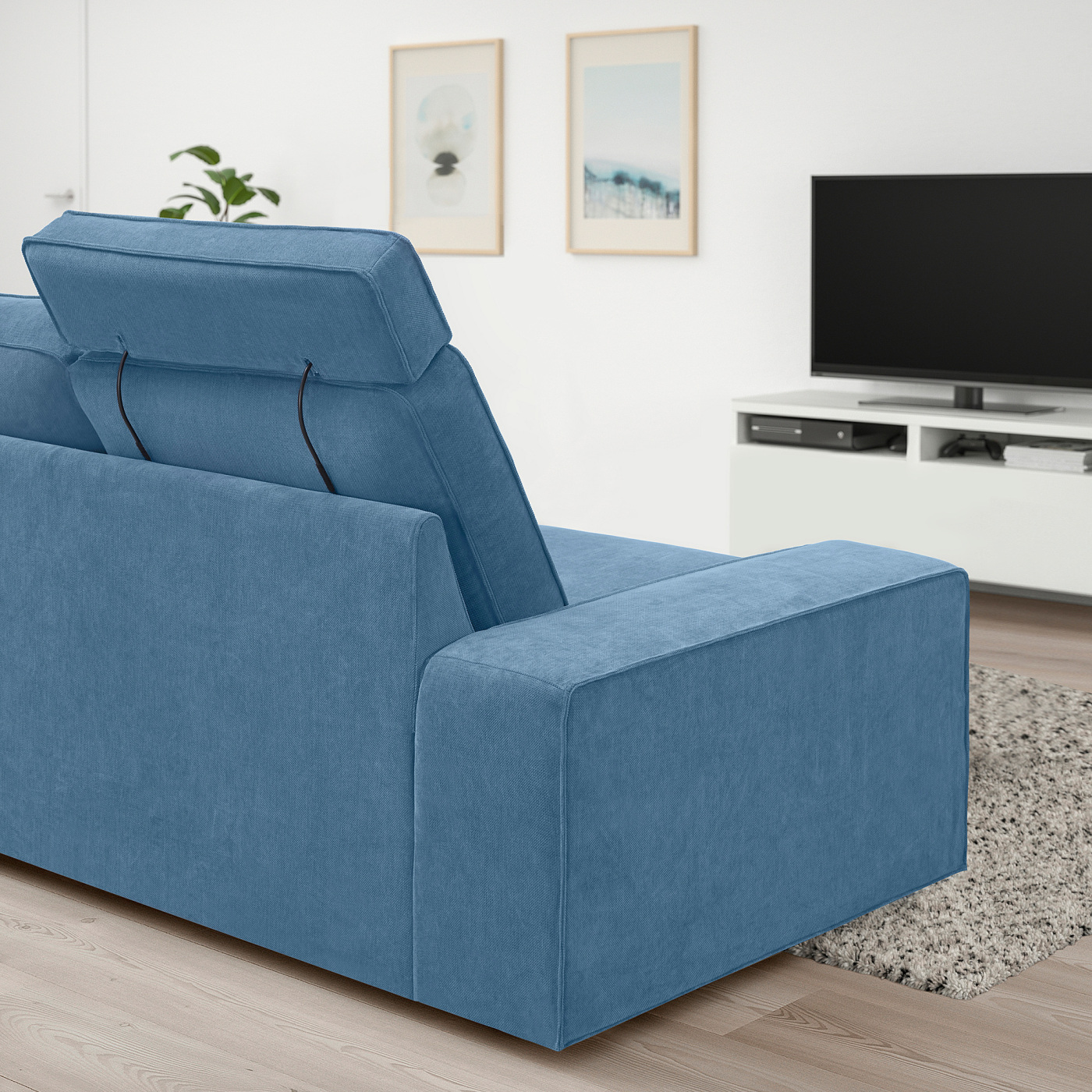 ÄSPERED headrest Tallmyra blue - IKEA