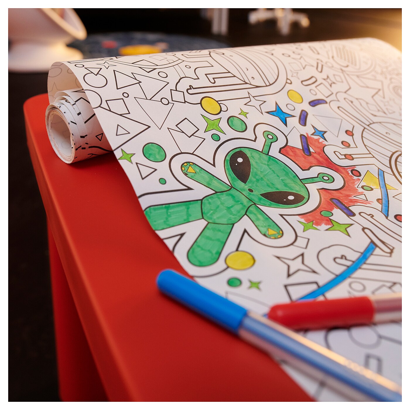 AFTONSPARV colouring paper roll space - IKEA