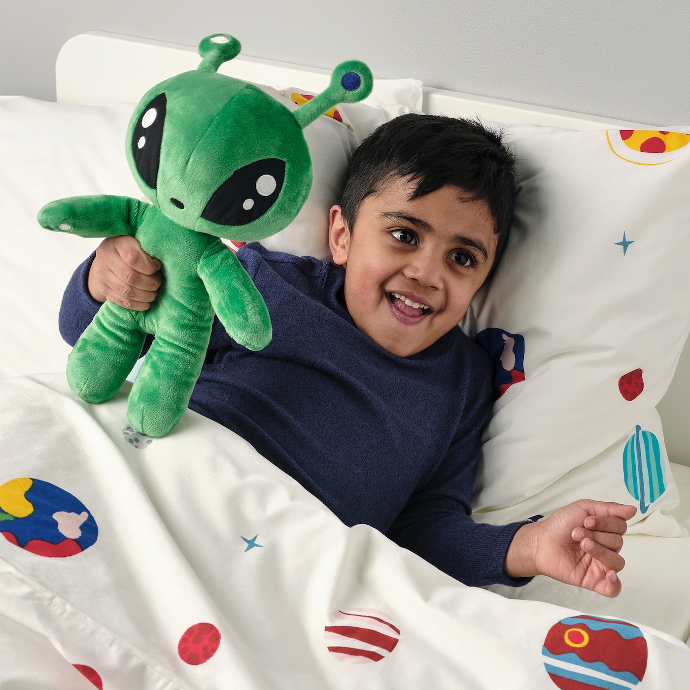 AFTONSPARV soft toy alien/green - IKEA
