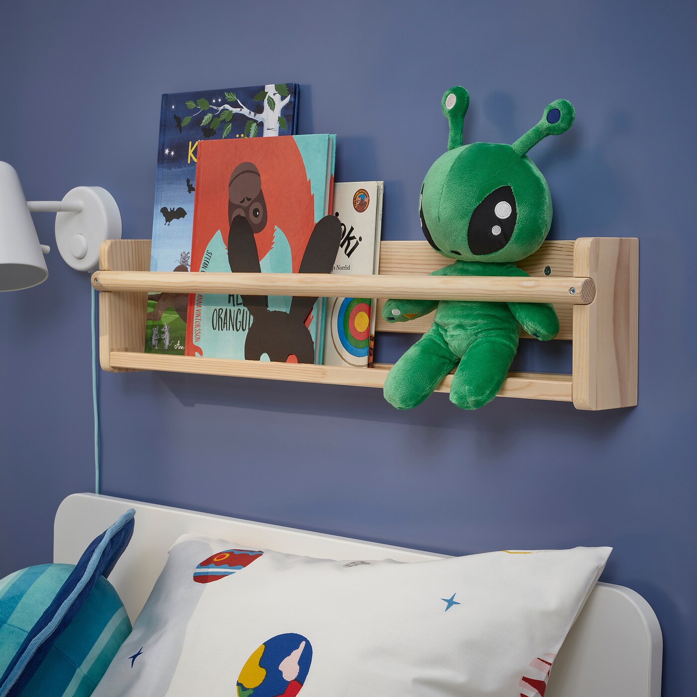 AFTONSPARV soft toy alien/green - IKEA