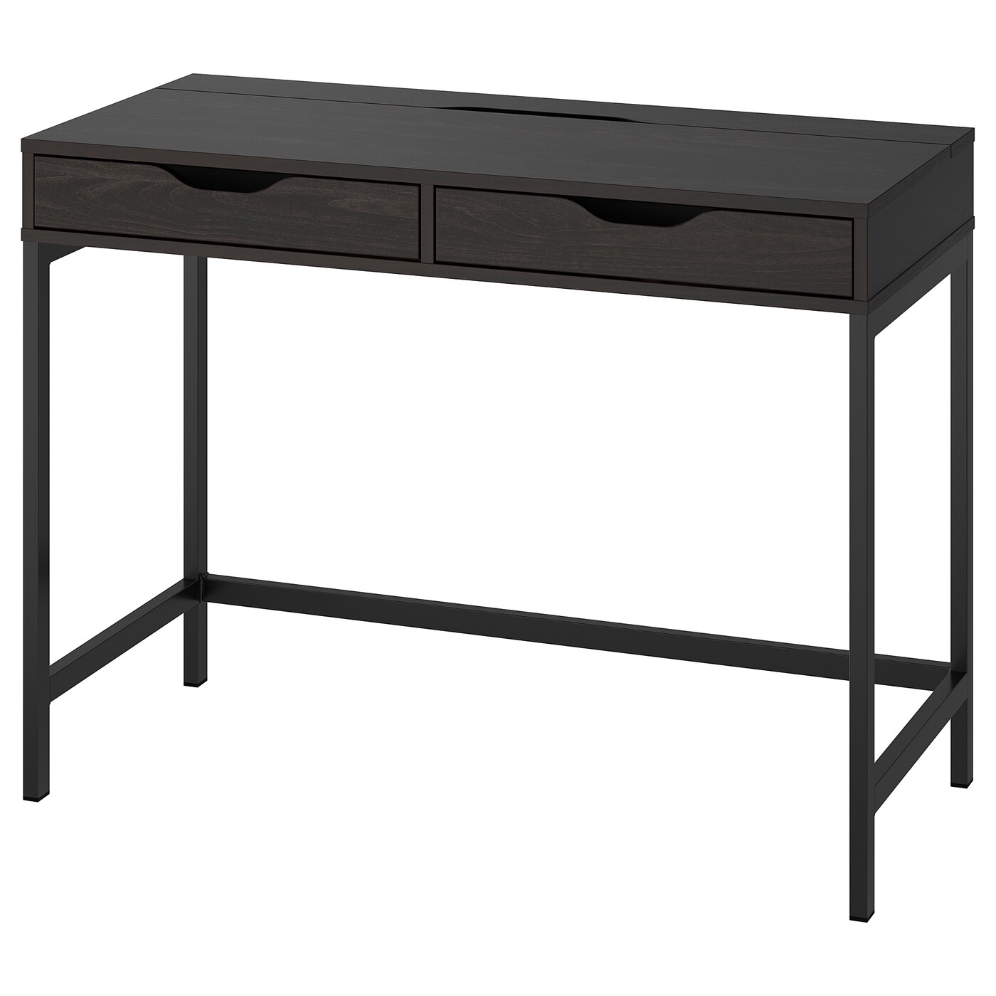 ALEX desk black-brown - IKEA
