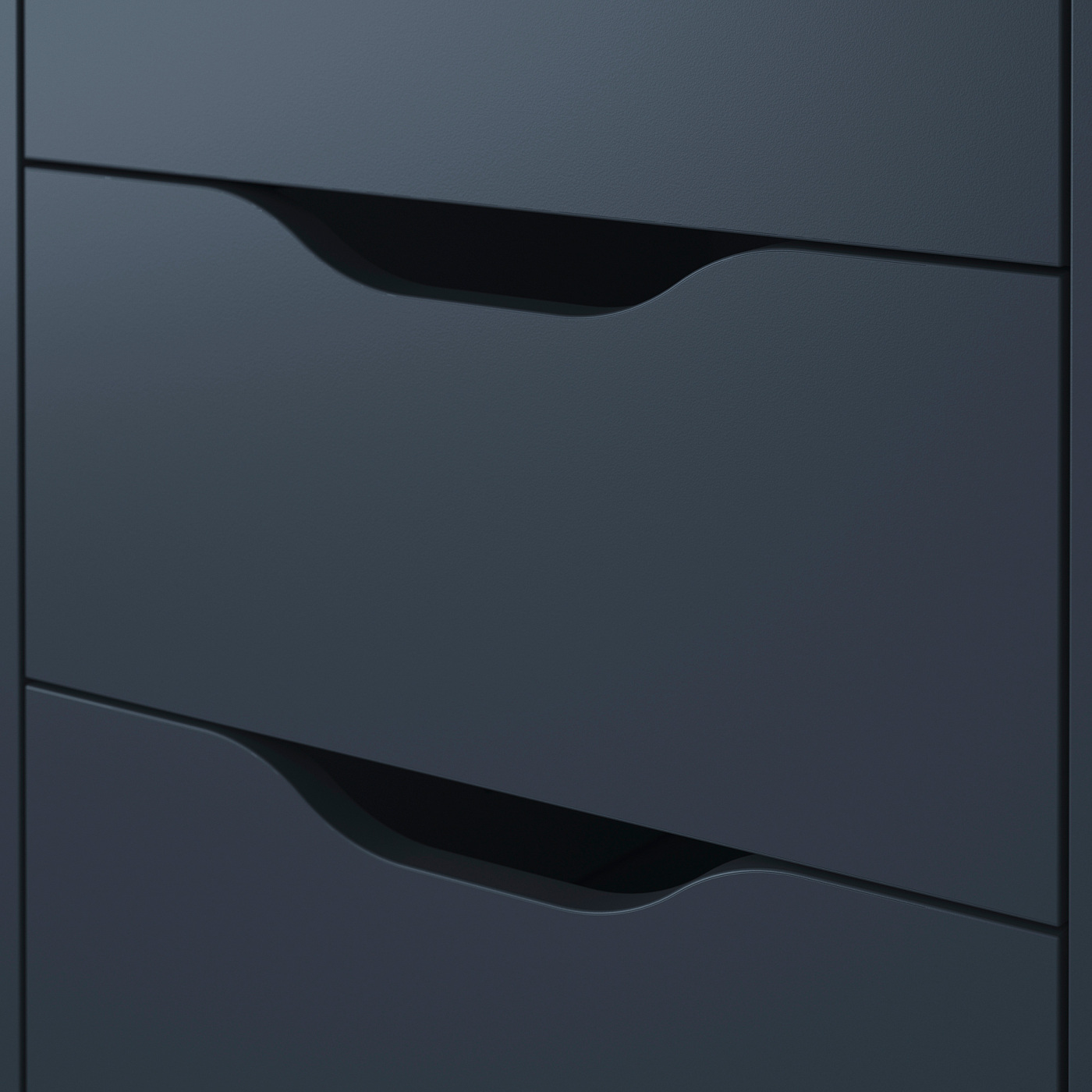 ALEX drawer unit black-blue - IKEA