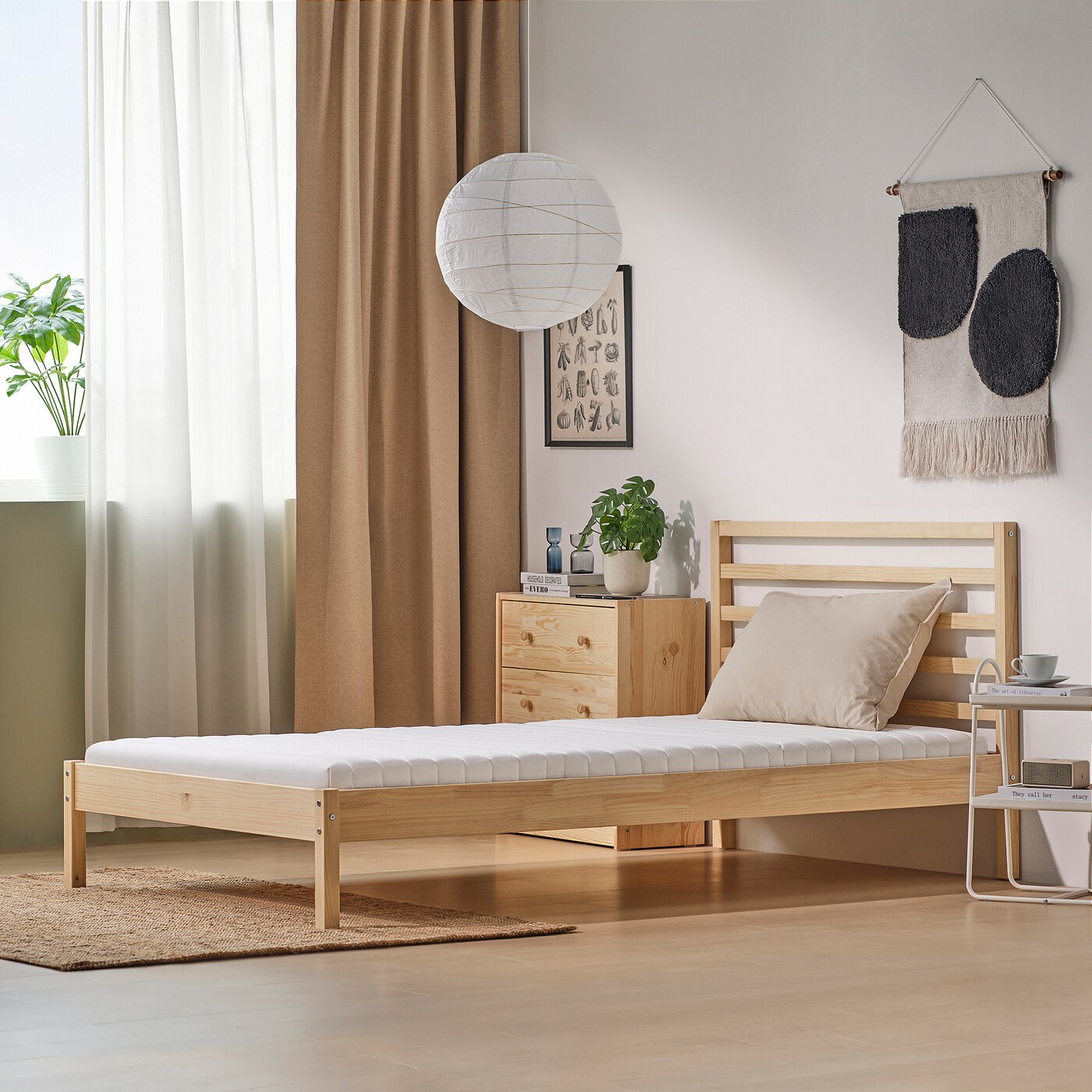 ÅNNFJÄLLET coir mattress super firm/white - IKEA