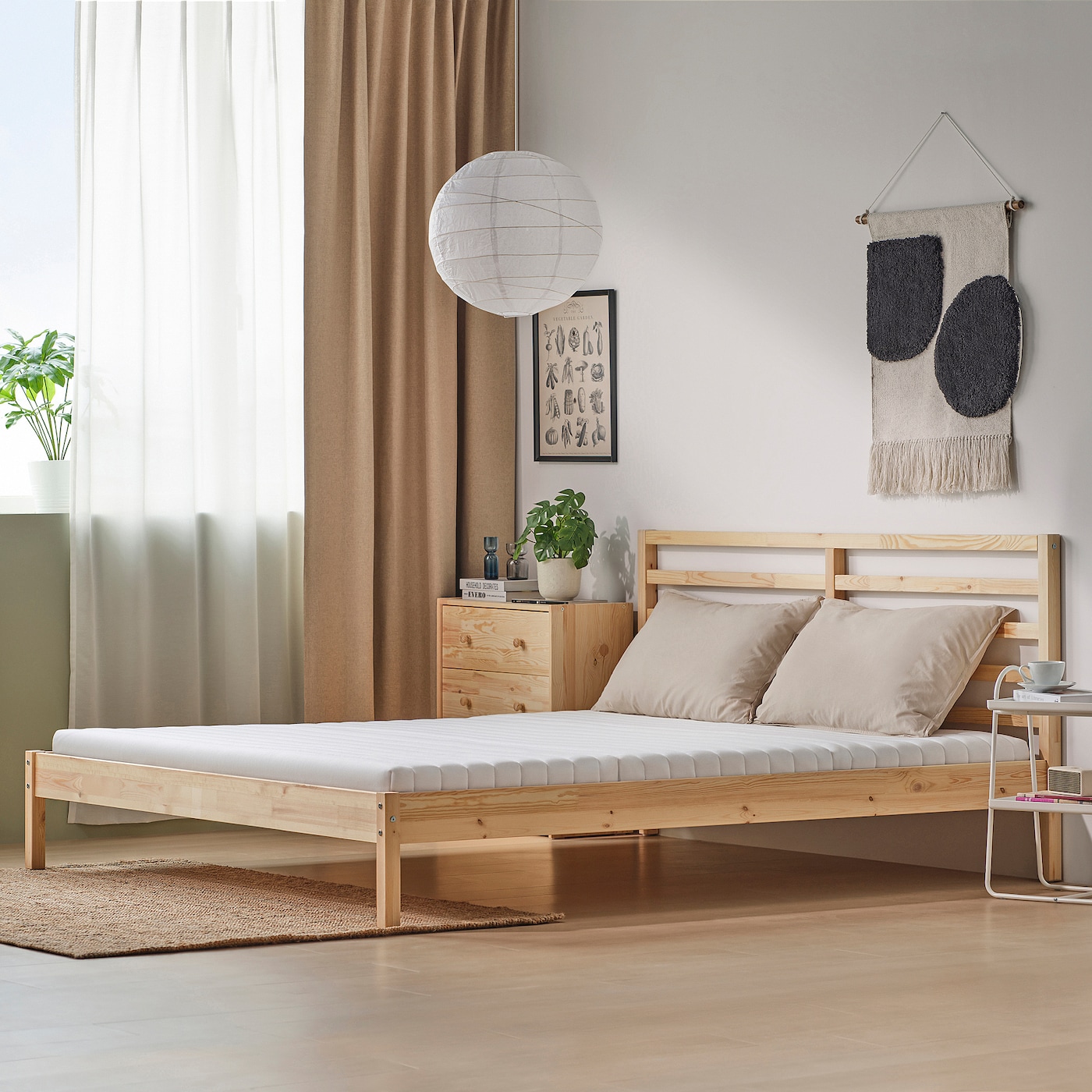 ÅNNFJÄLLET coir mattress super firm/white - IKEA