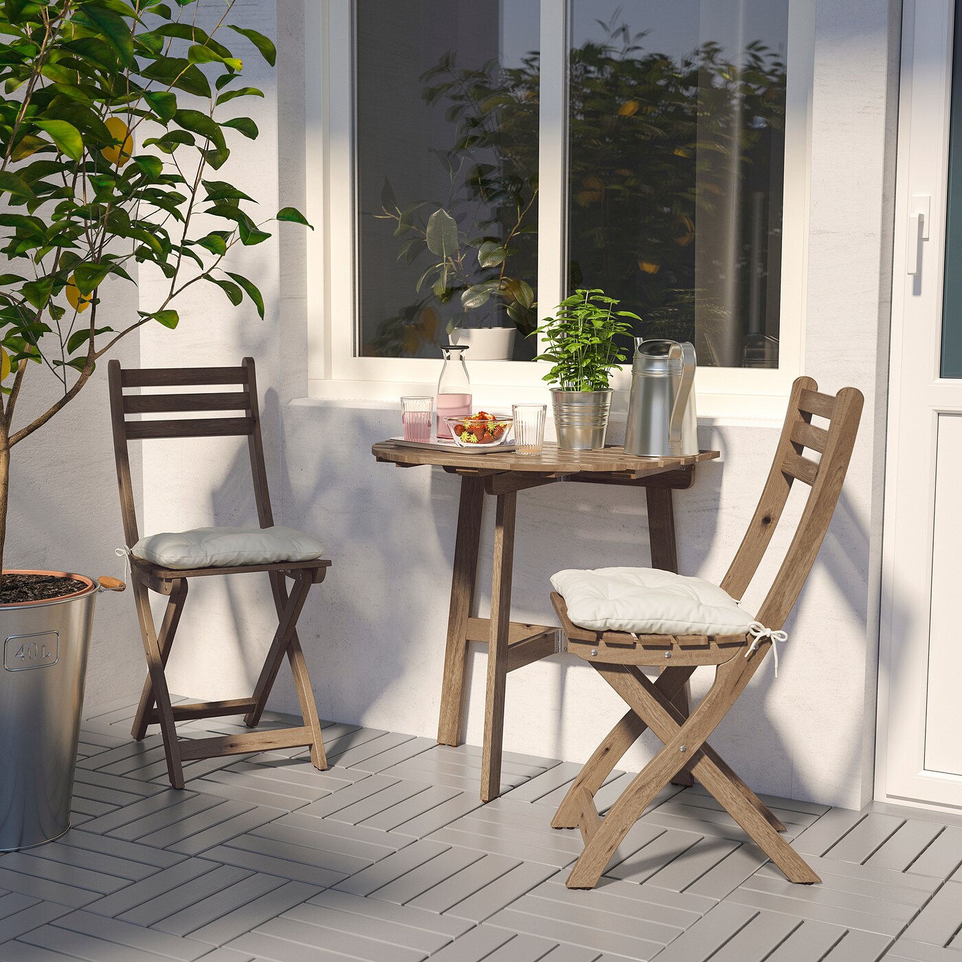 Balcony table and chairs ikea store