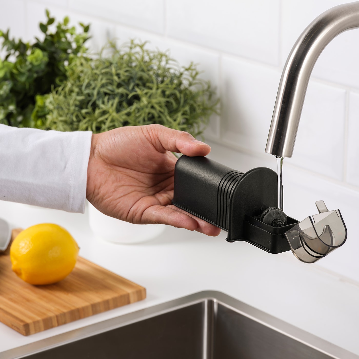 ASPEKT knife sharpener black IKEA