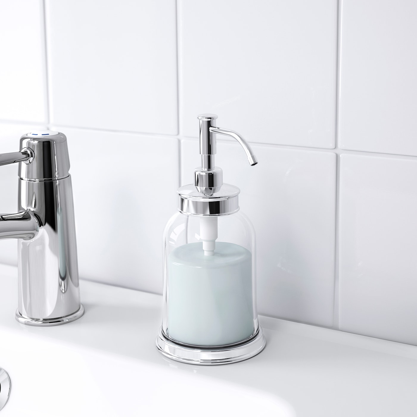 BALUNGEN soap dispenser chrome plated IKEA