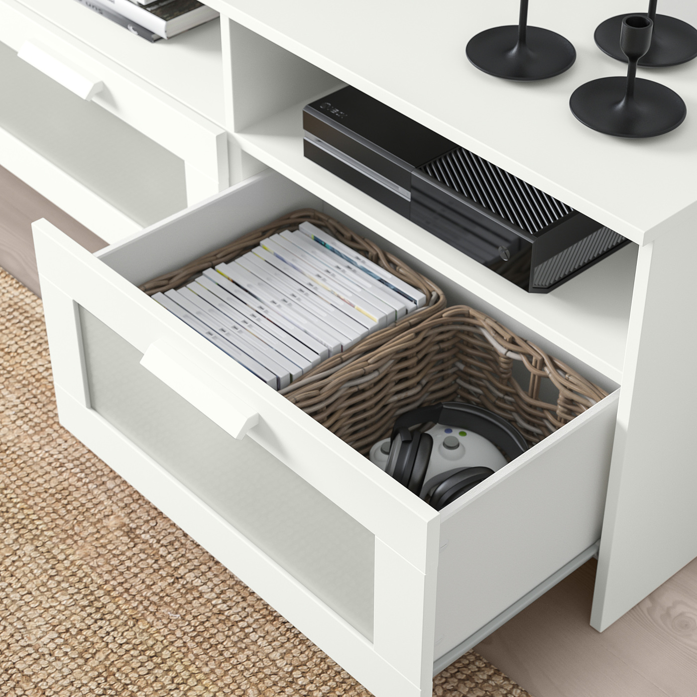 BILLY TV storage combination white - IKEA