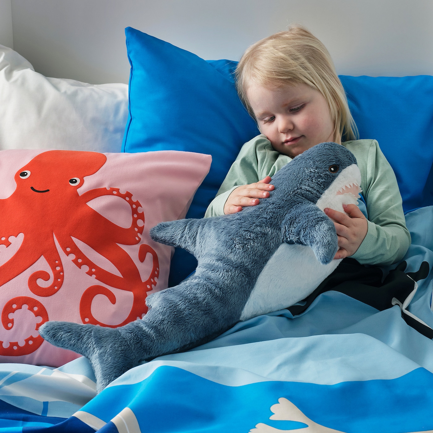BLÅHAJ soft toy baby shark - IKEA