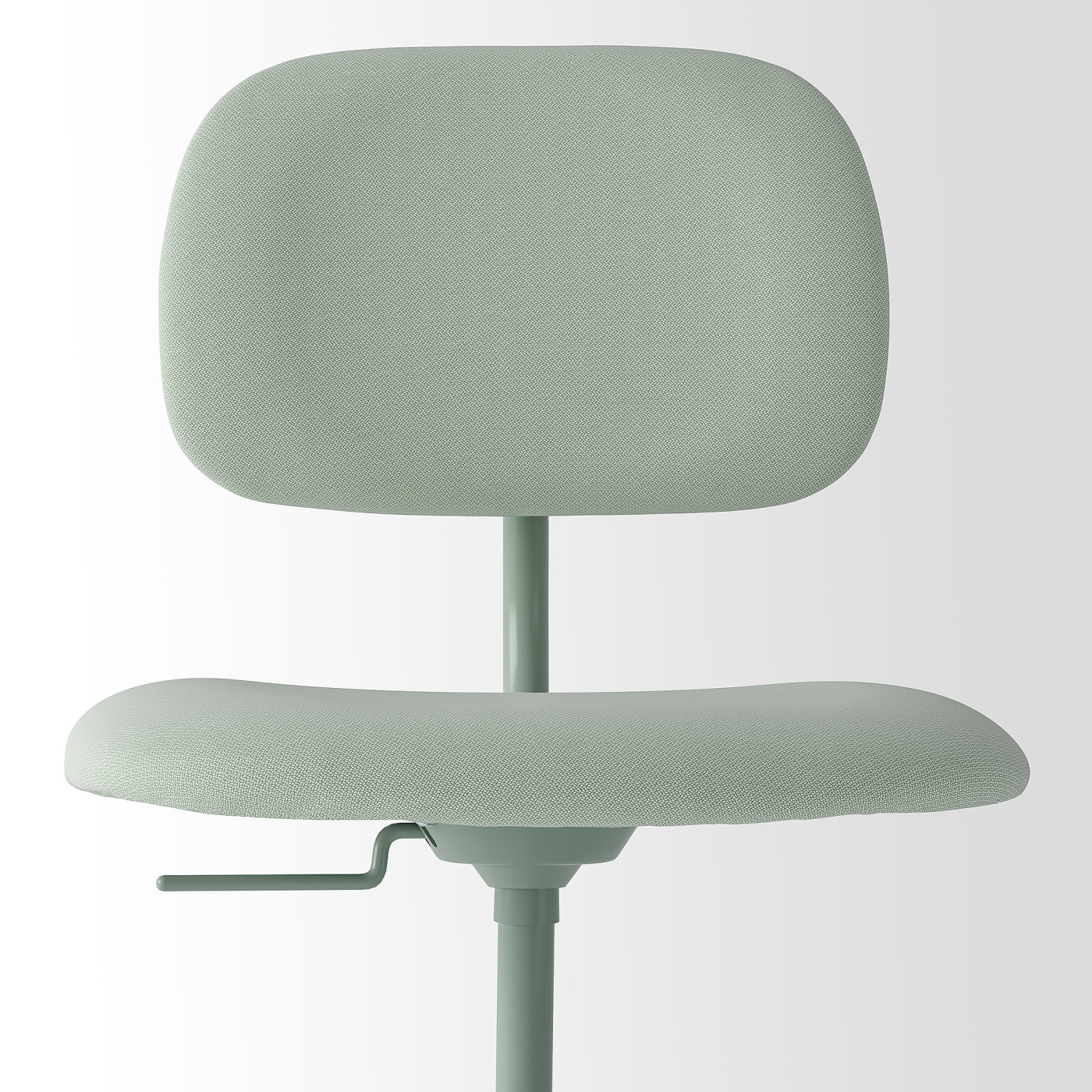 BLECKBERGET swivel chair Idekulla light green - IKEA