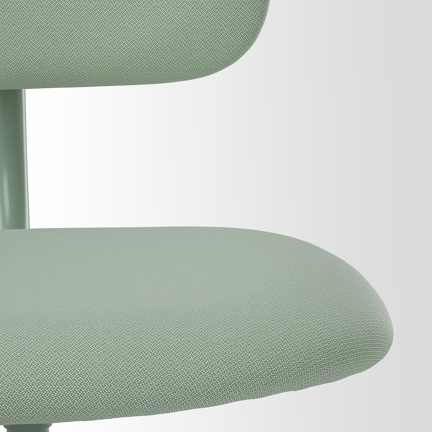 BLECKBERGET swivel chair Idekulla light green - IKEA