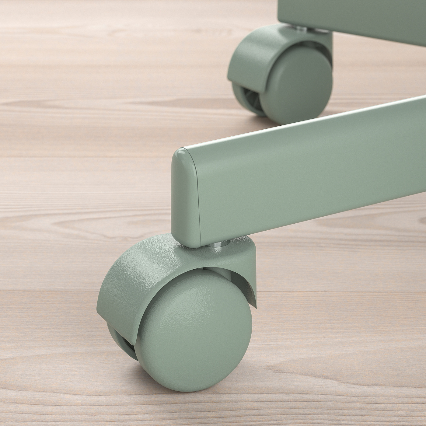 BLECKBERGET swivel chair Idekulla light green - IKEA