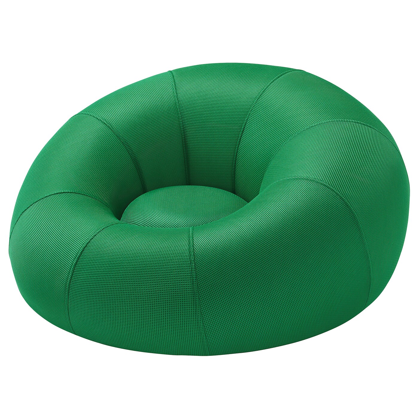 BRÄNNBOLL inflatable gaming lounge chair bright green - IKEA