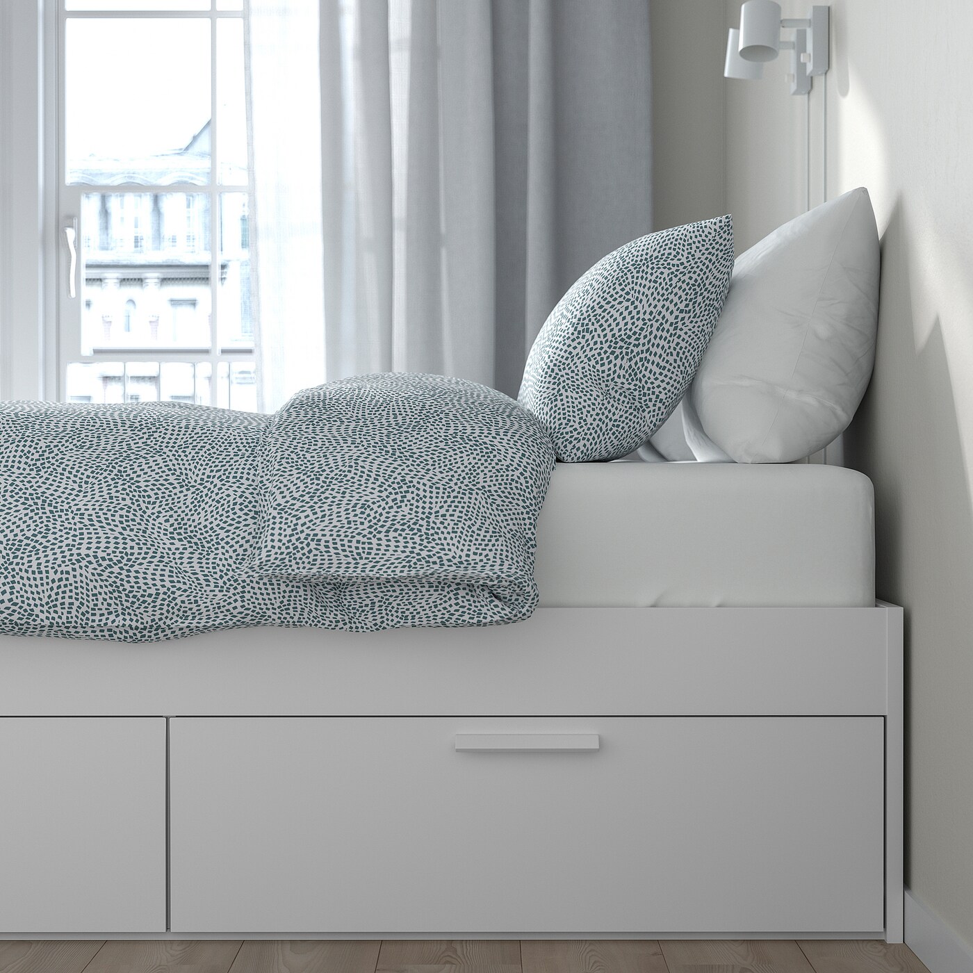 Brimnes ikea double bed store