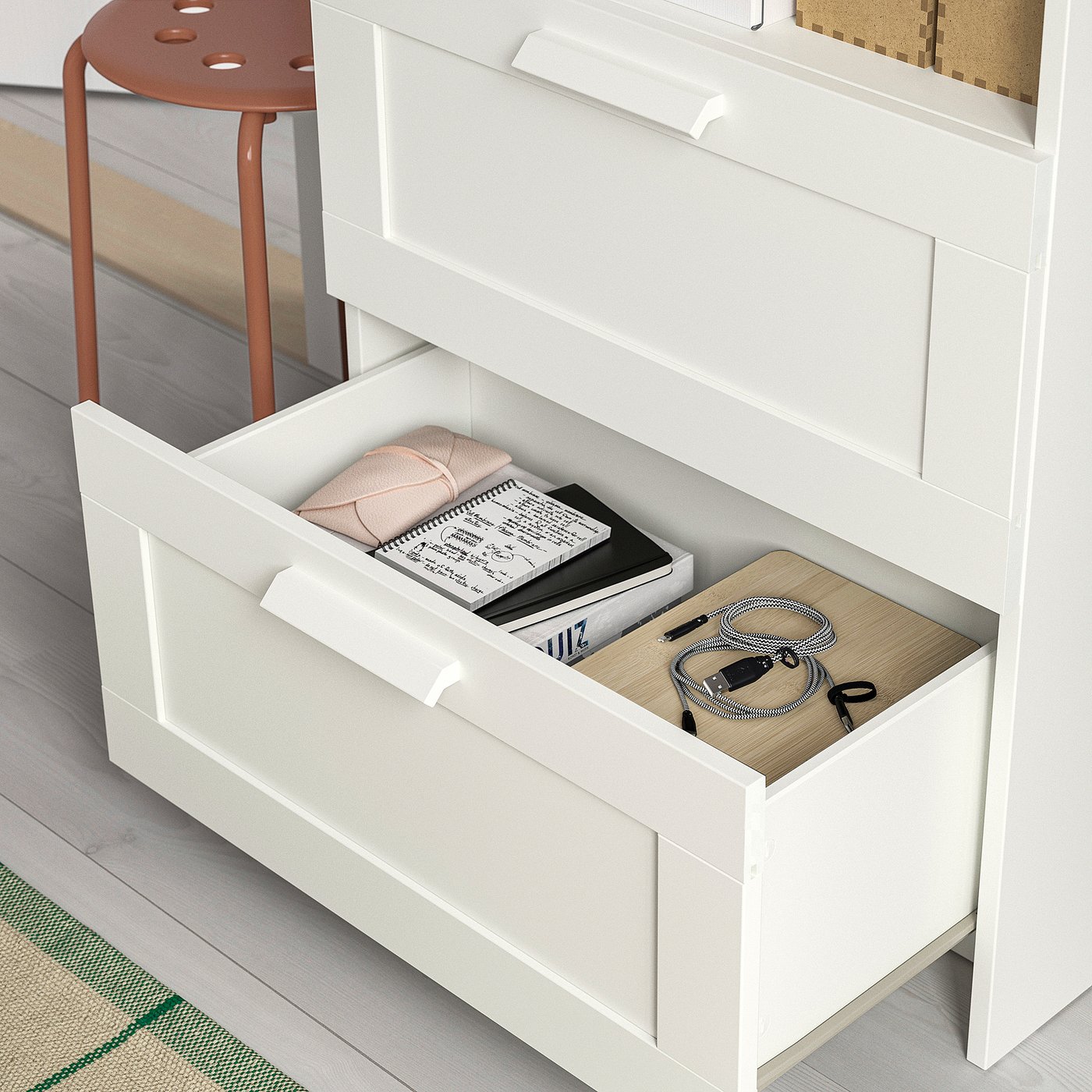 BRIMNES bookcase white - IKEA