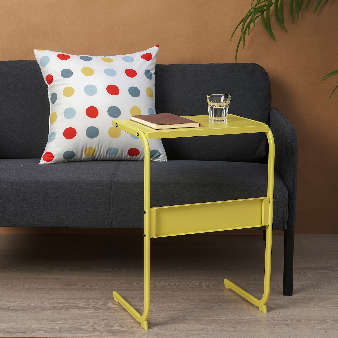 BRUKSVARA side table yellow IKEA