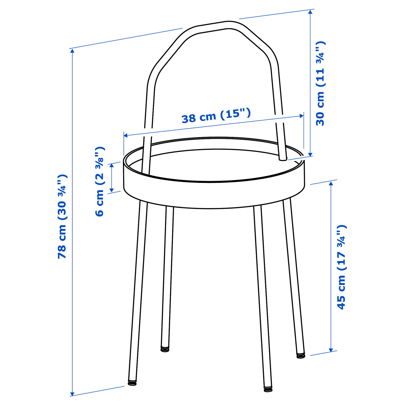 BURVIK side table black - IKEA