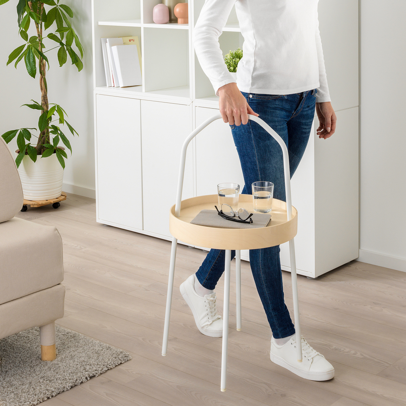BURVIK side table white - IKEA