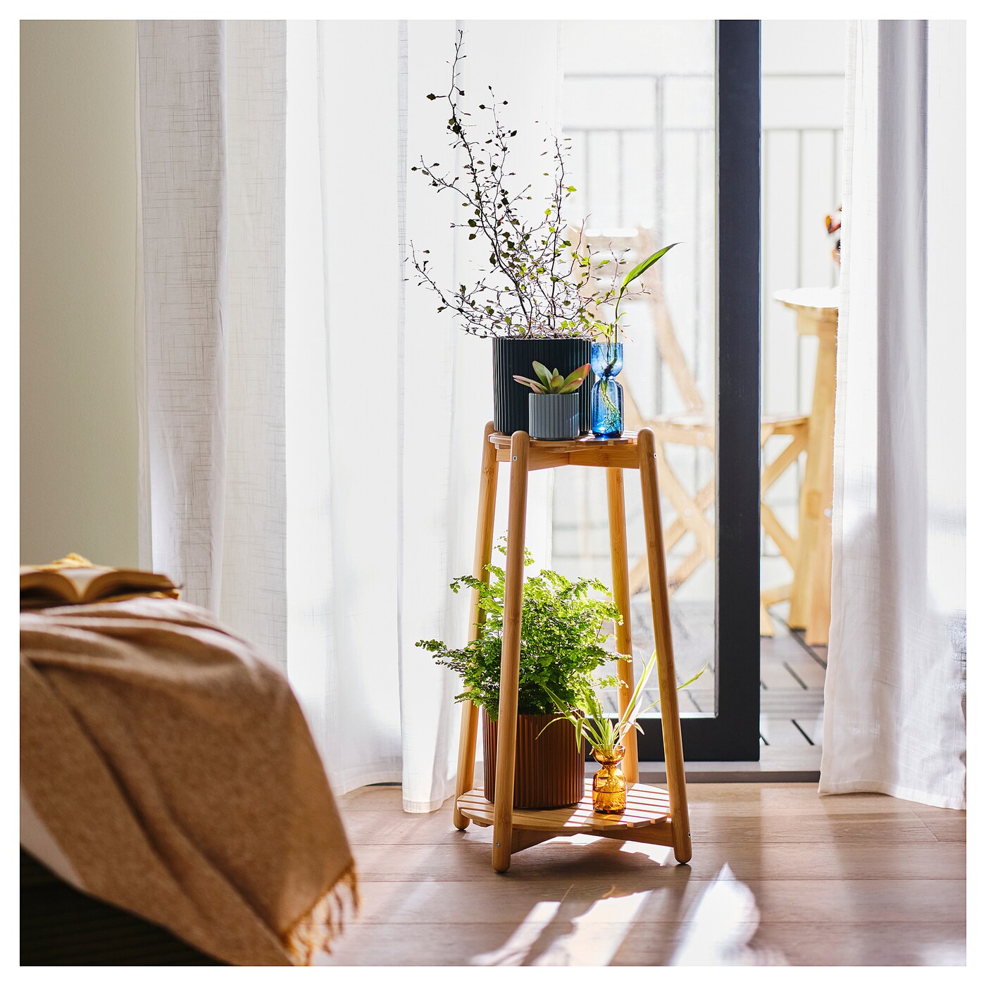 DAKSJUS plant stand bamboo IKEA