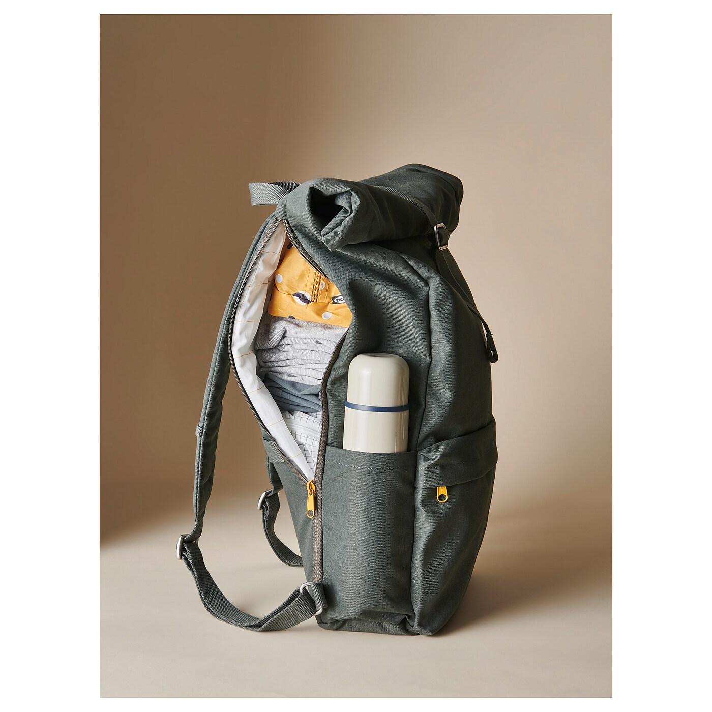 DRÖMSÄCK backpack olive-green - IKEA