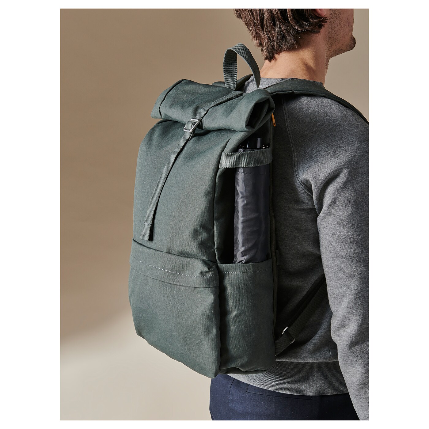 DRÖMSÄCK backpack olive-green - IKEA