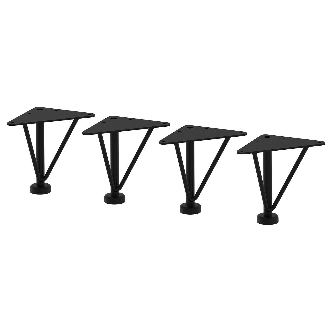 EKET leg metal/black - IKEA