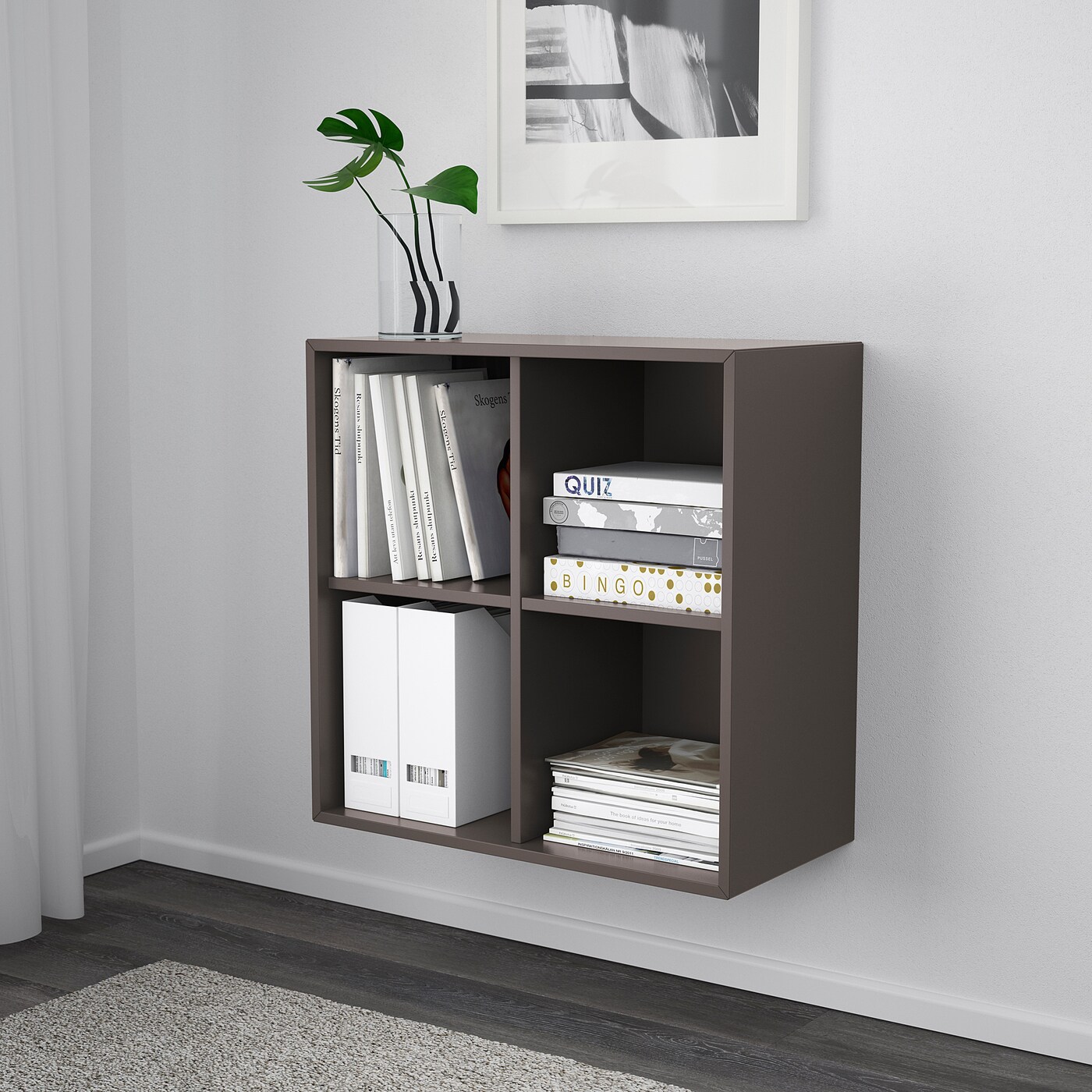 Ikea wall hanging bookshelf store