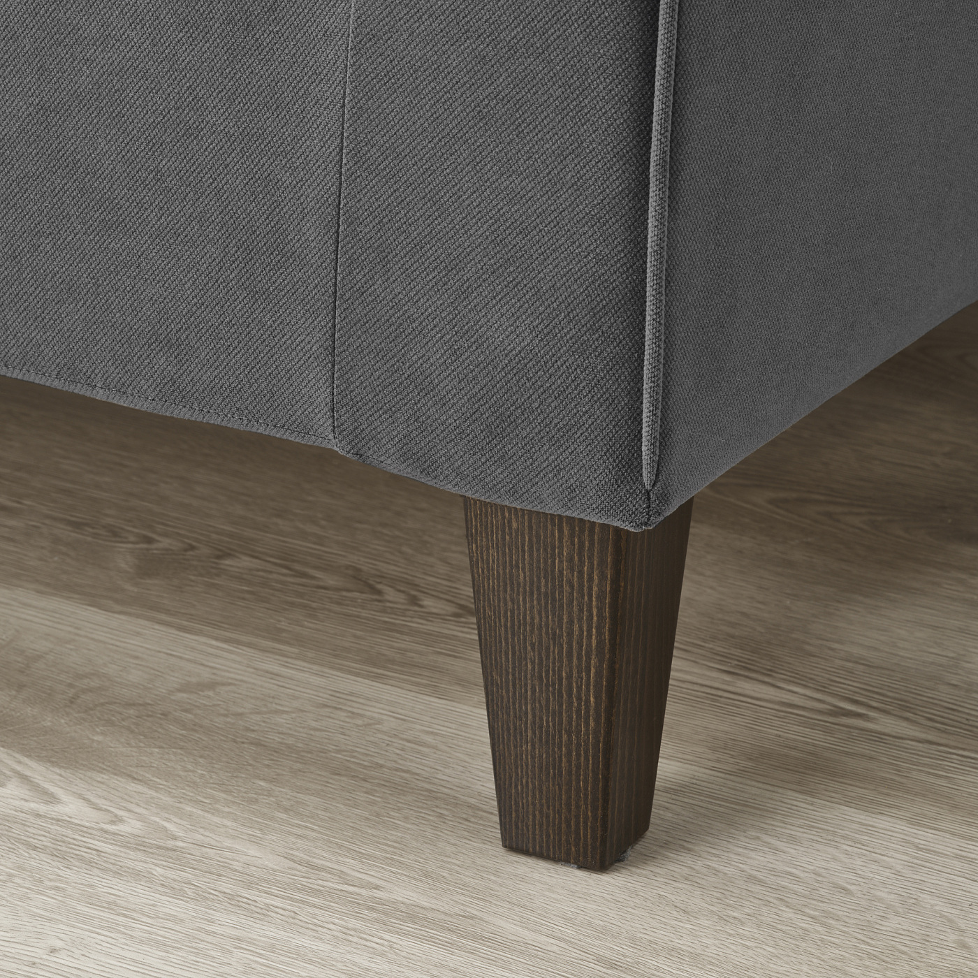 EKHOLMA 2-seat sofa Hakebo dark grey - IKEA