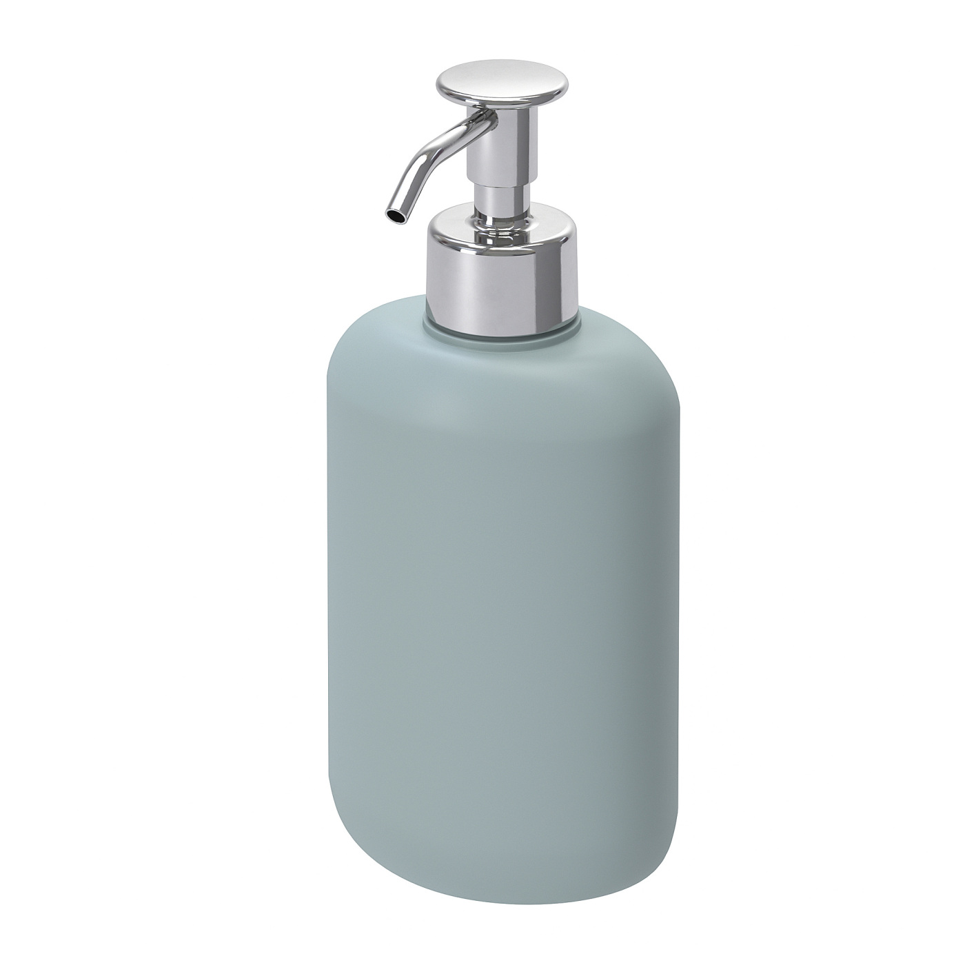EKOLN soap dispenser light grey-turquoise - IKEA