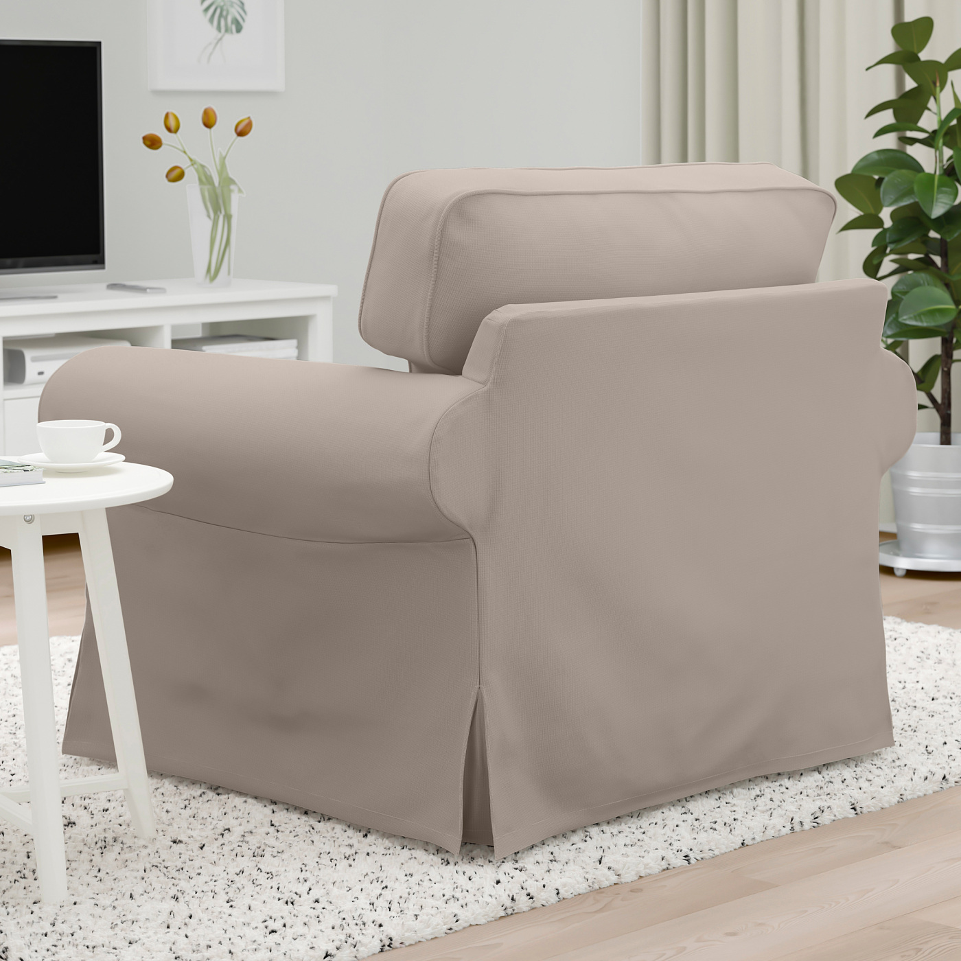EKTORP armchair Totebo light beige - IKEA