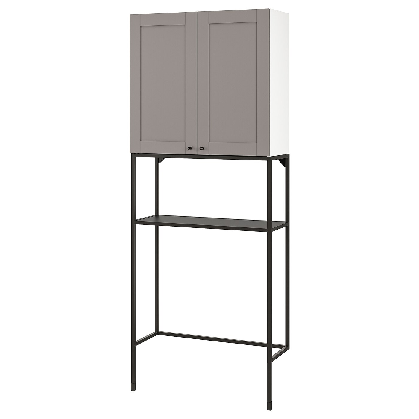 ENHET storage combination anthracite/grey frame - IKEA