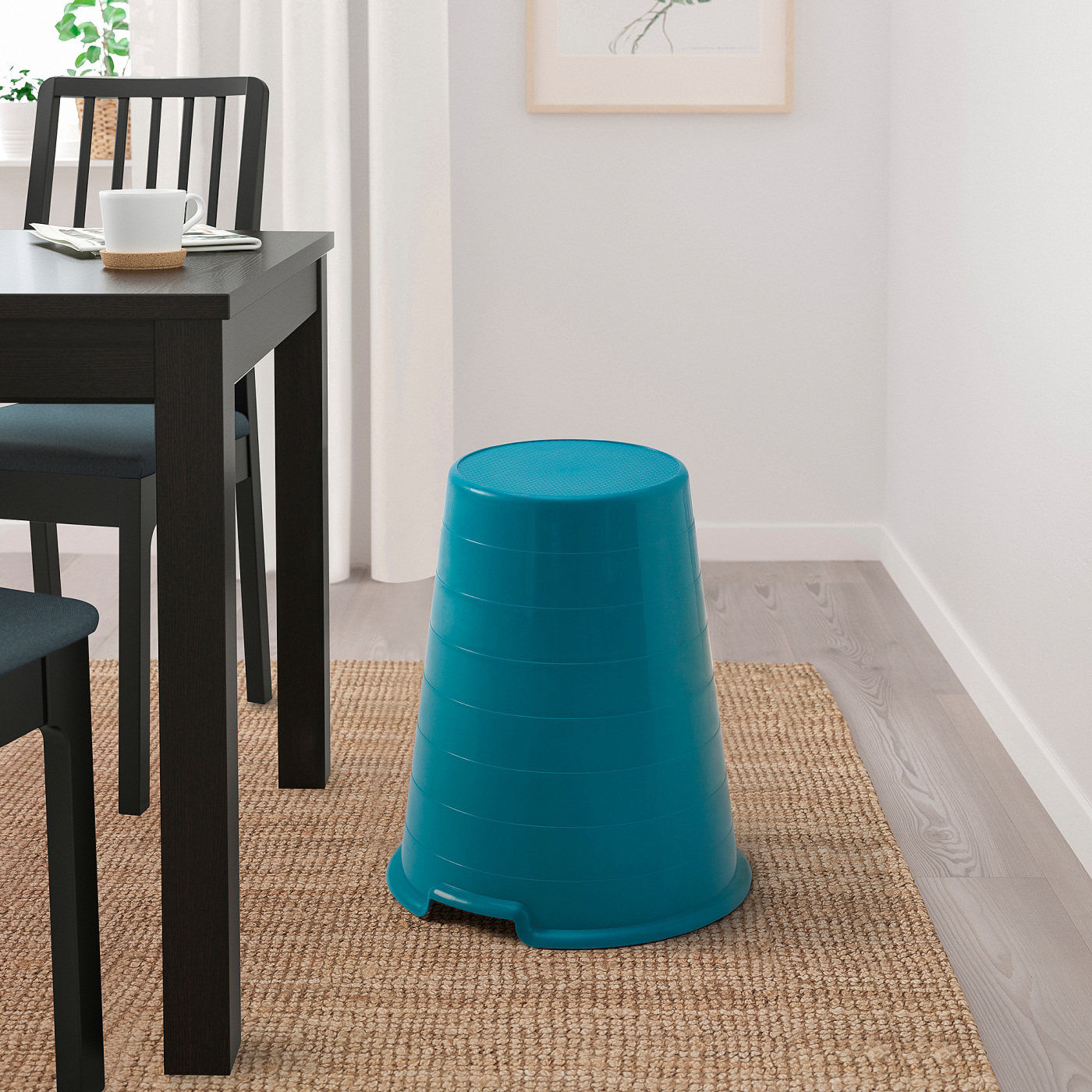 EVERT stool blue - IKEA