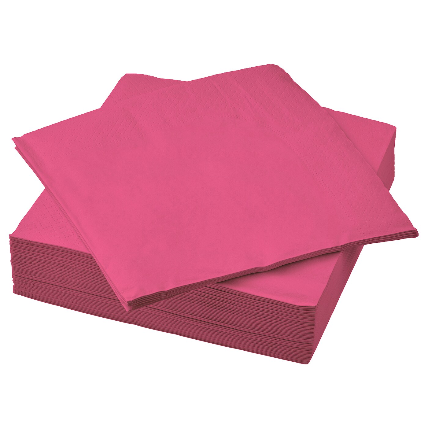 FANTASTISK paper napkin bright pink - IKEA