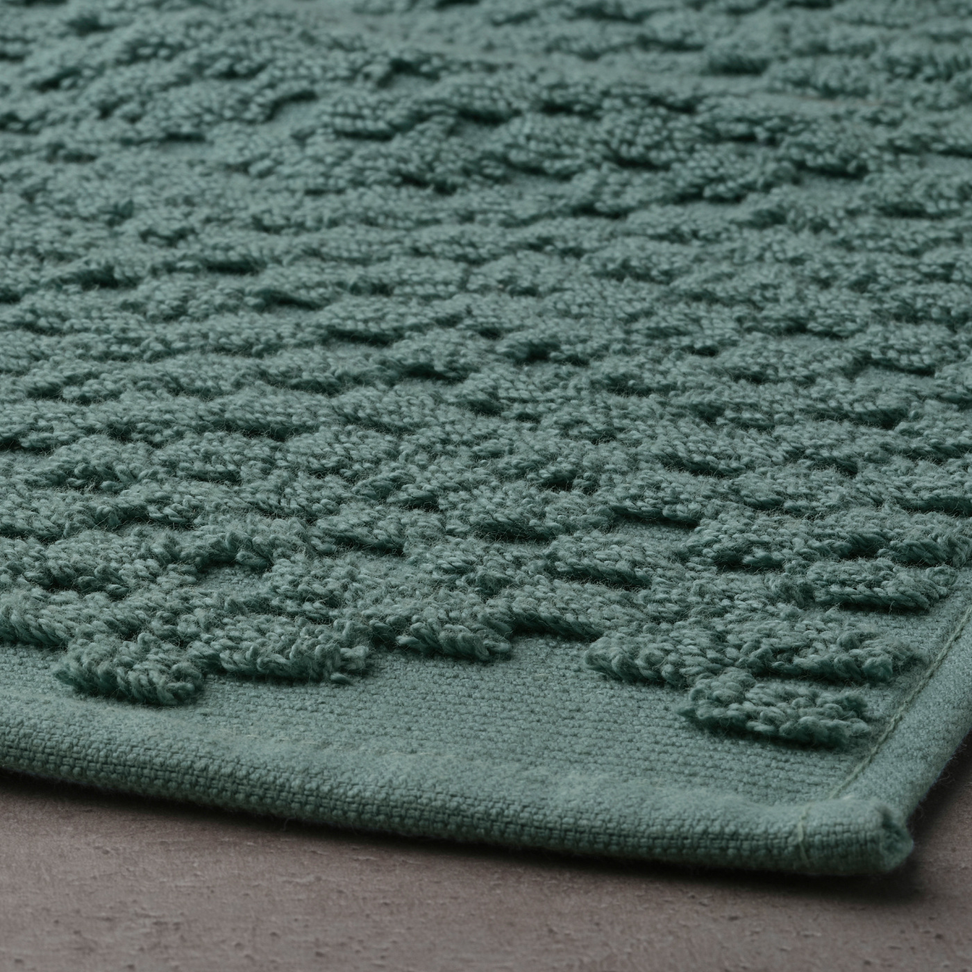 FJÄLLKATTFOT bath mat turquoise - IKEA