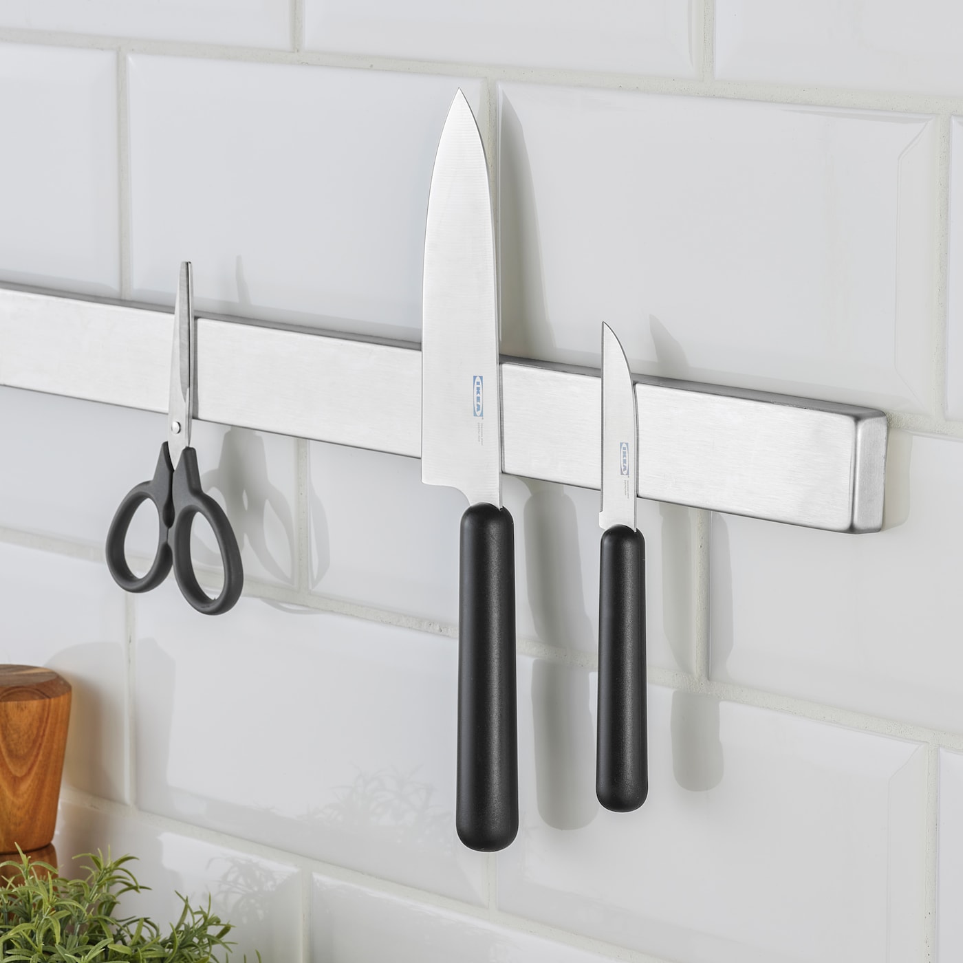 FORDUBBLA 2 piece knife set grey IKEA