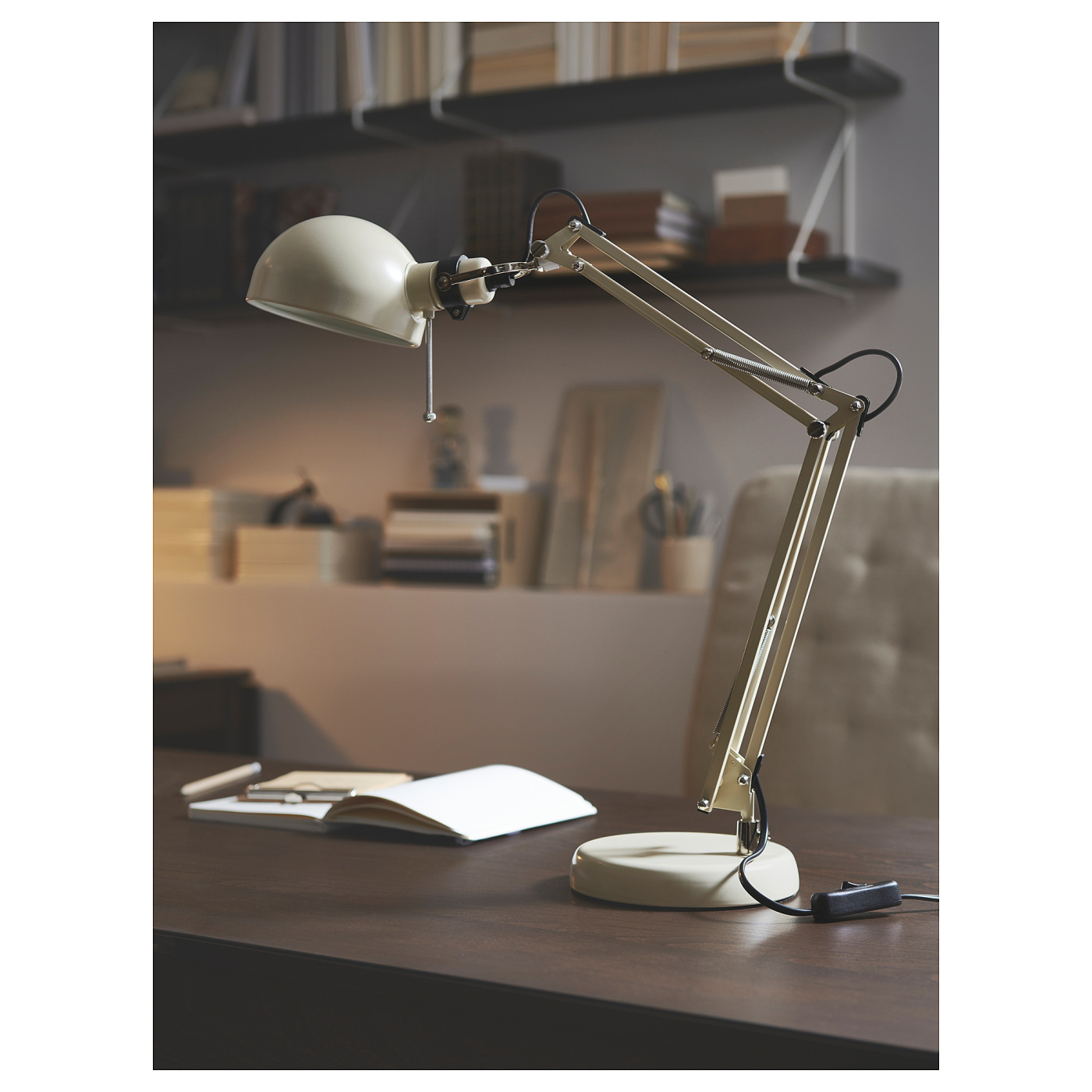 FORSÅ work lamp beige - IKEA