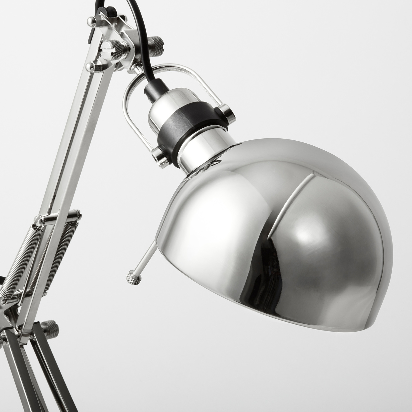 FORSÅ work lamp nickel-plated - IKEA