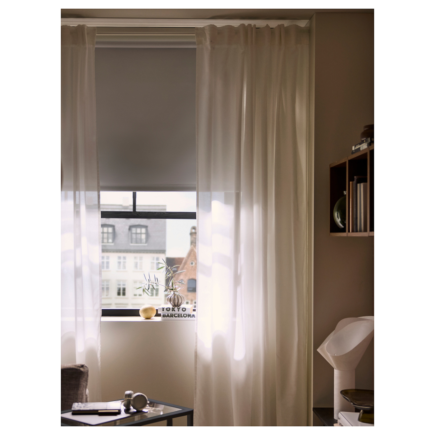 FRIDANS block-out roller blind white - IKEA