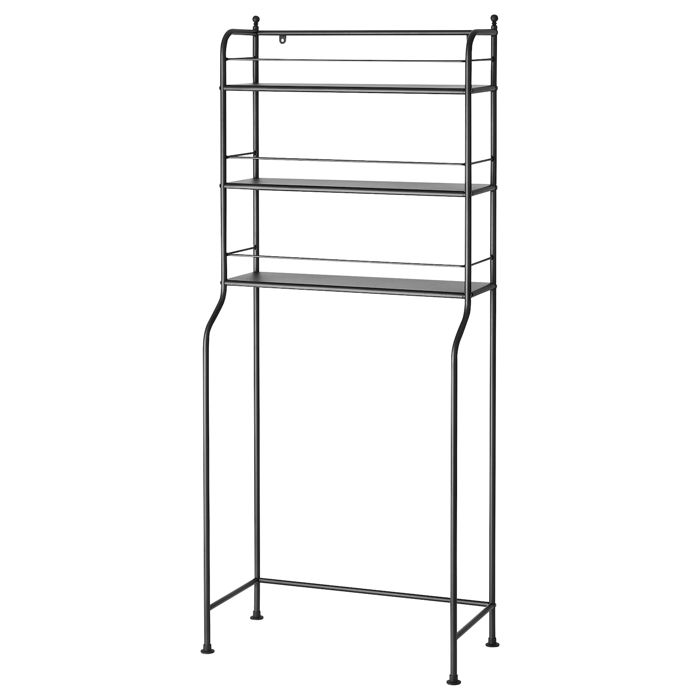 FROSJON over the toilet shelf black IKEA