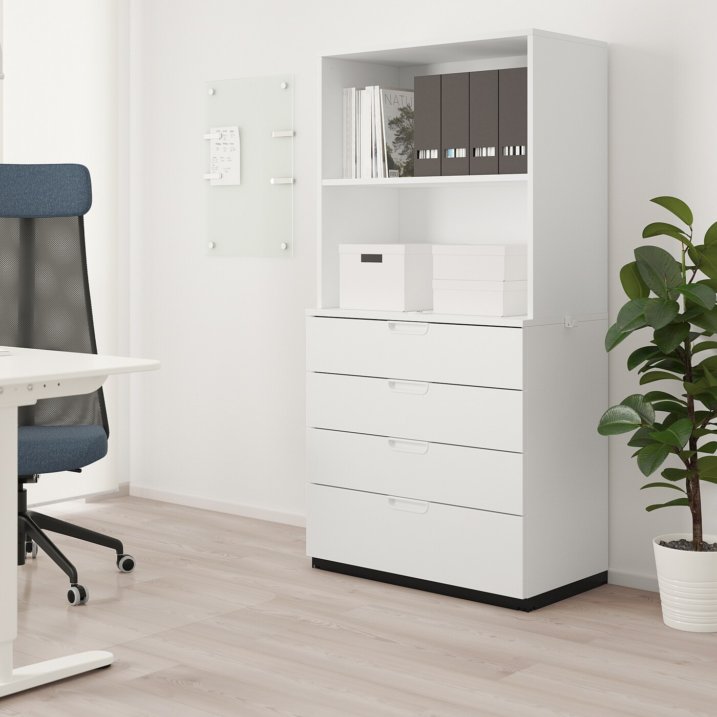 GALANT storage combination with drawers white IKEA