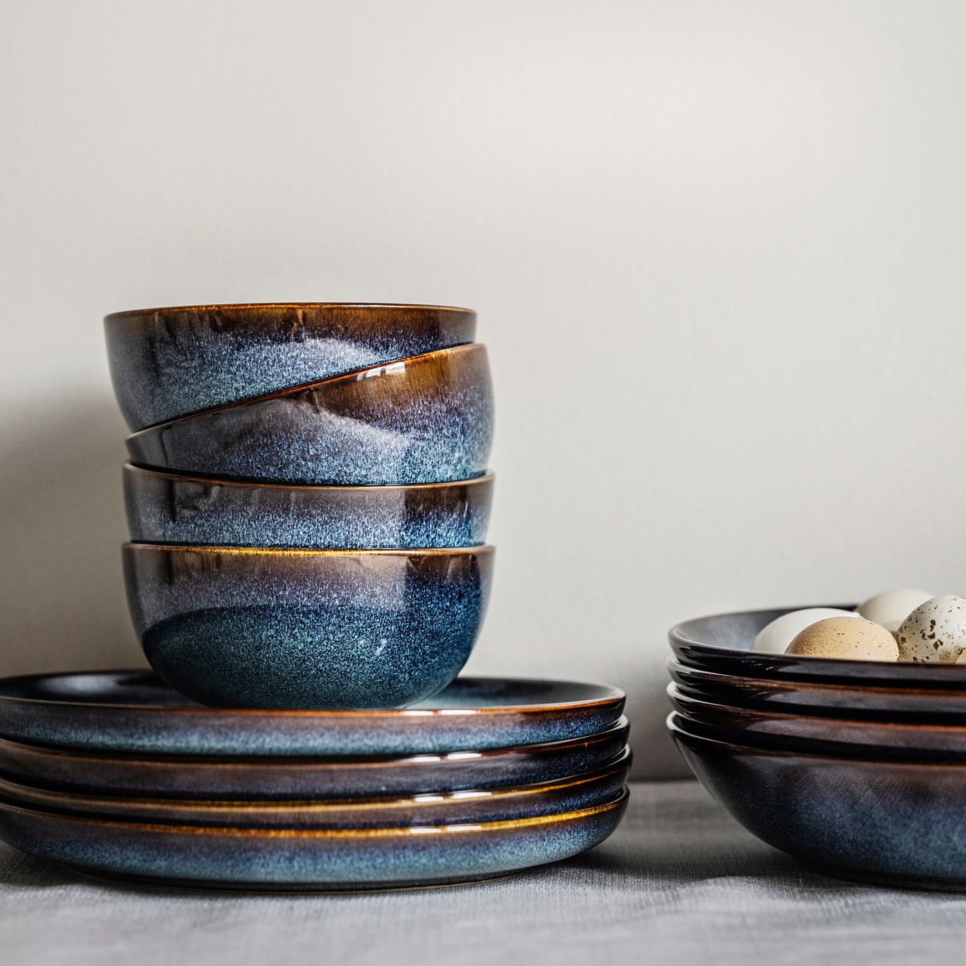 GLADELIG plate blue - IKEA