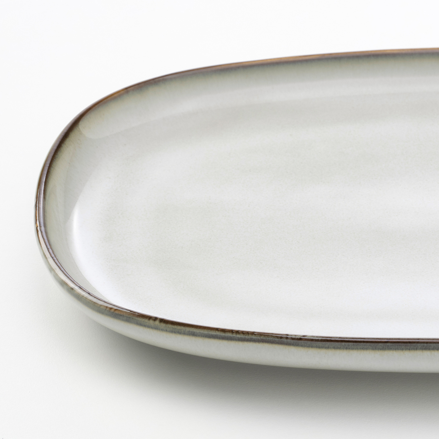 GLADELIG plate grey - IKEA