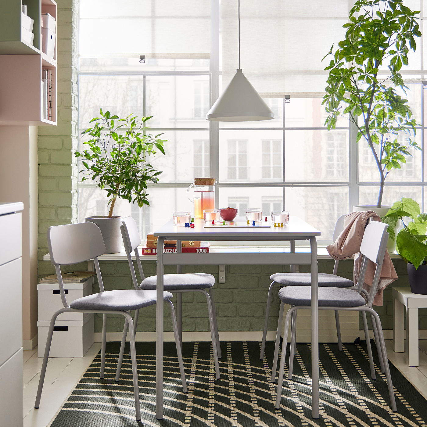 GRÅSALA table grey/grey - IKEA