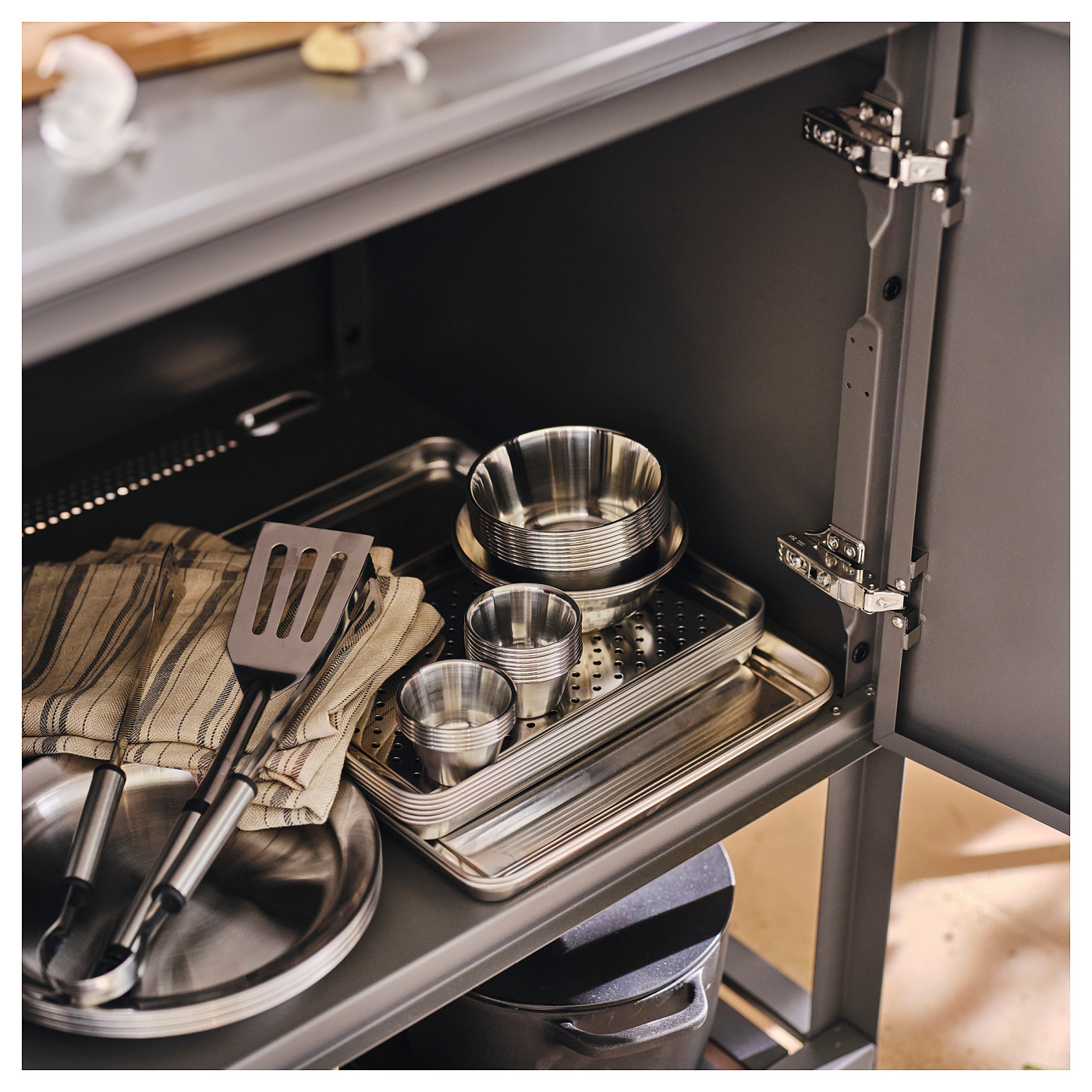 GRILLTIDER bowl for dip sauce stainless steel - IKEA