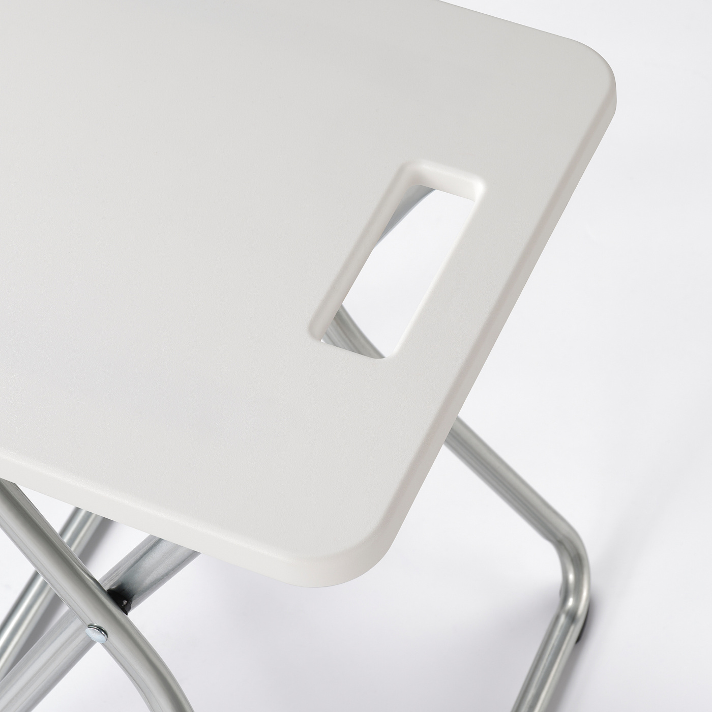 GUNDE folding stool white - IKEA