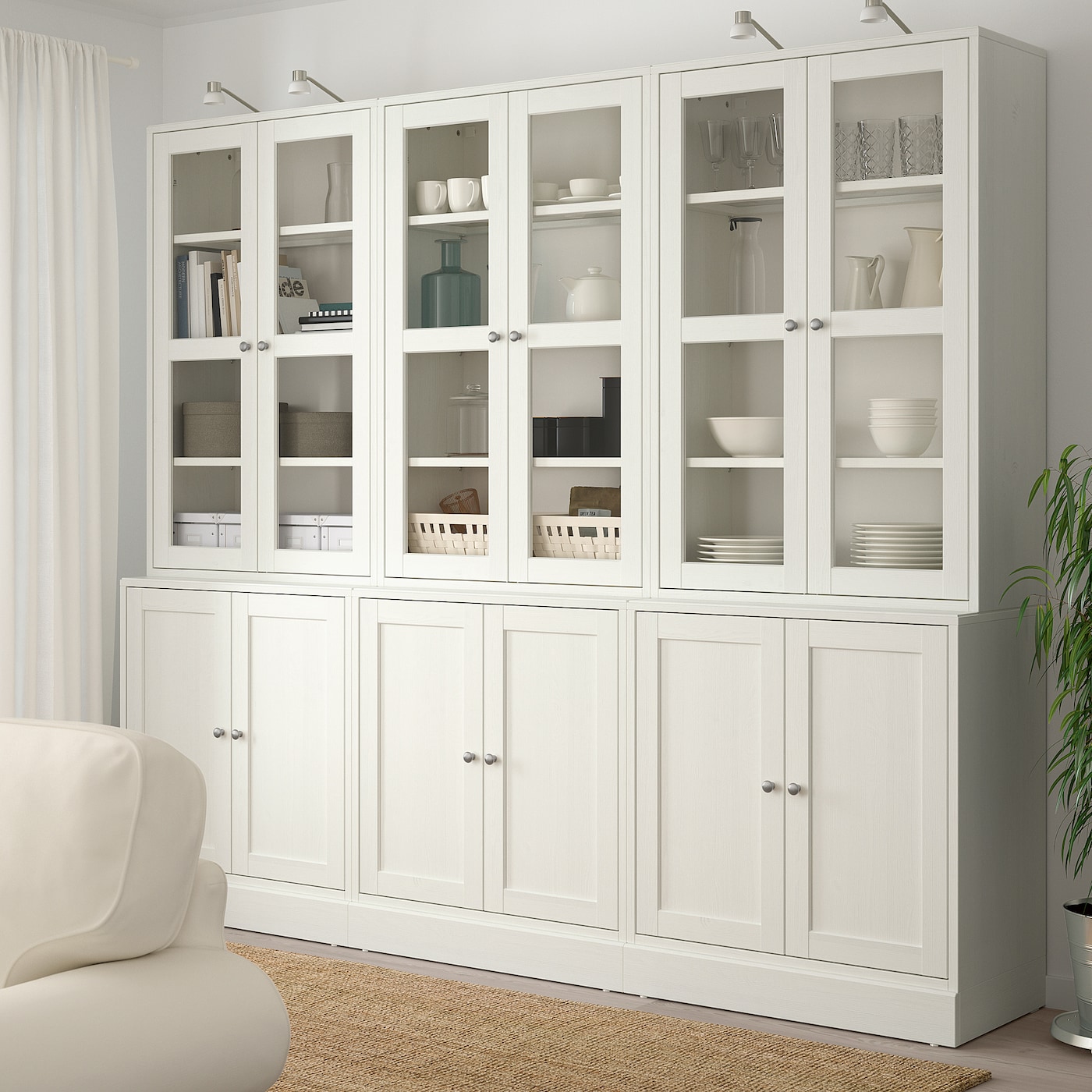 White china cabinet ikea store