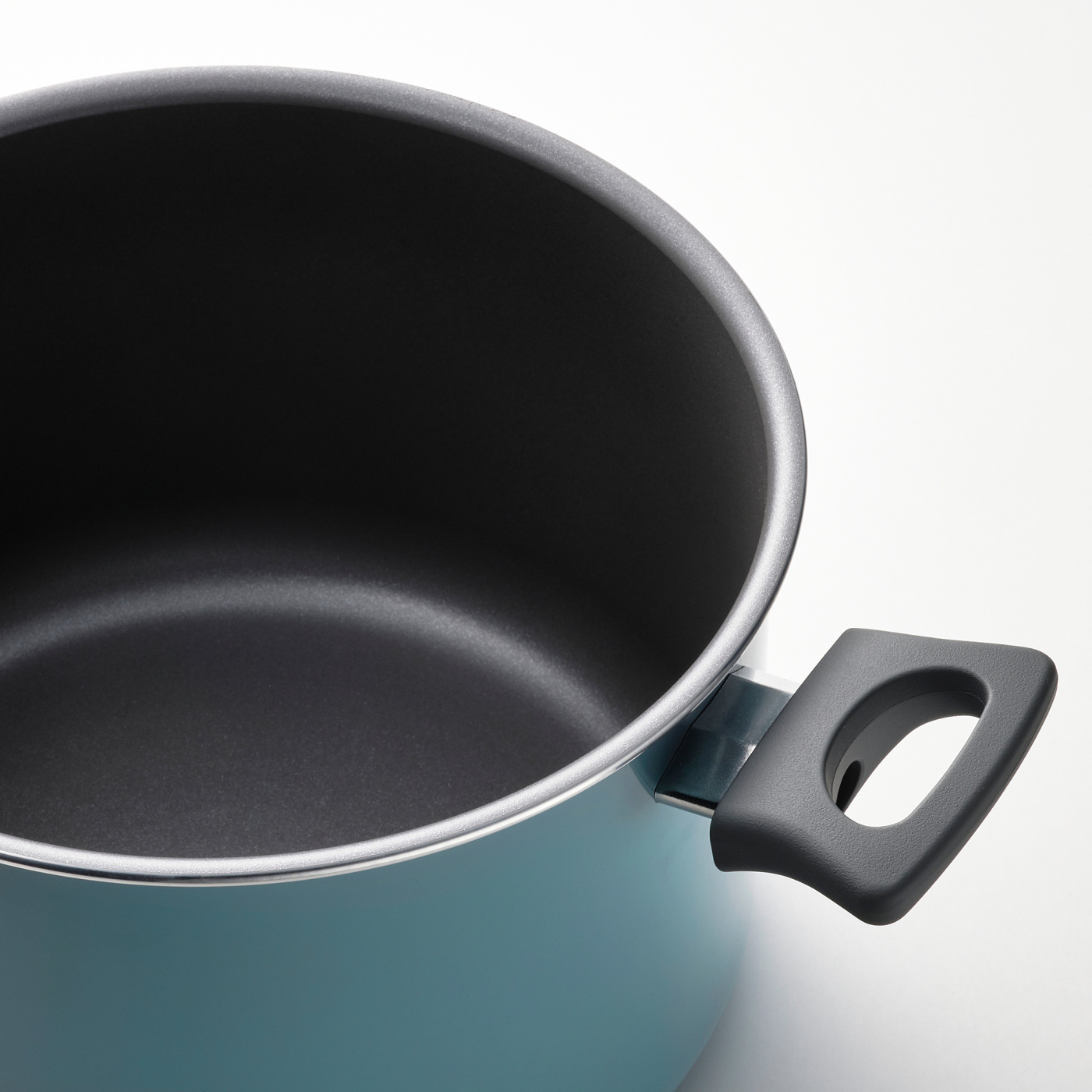 HEMLAGAD 6-piece cookware set grey/grey-blue - IKEA
