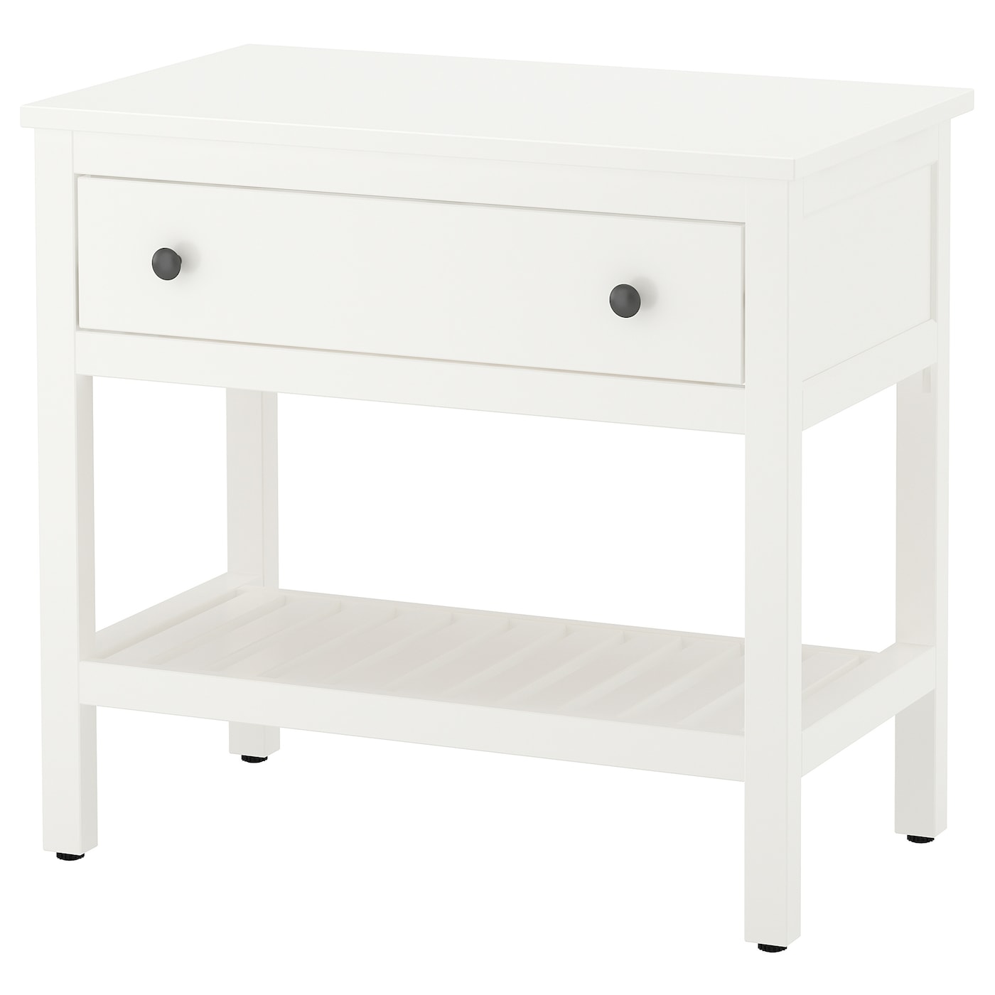HEMNES open wash-stand with 1 drawer white - IKEA