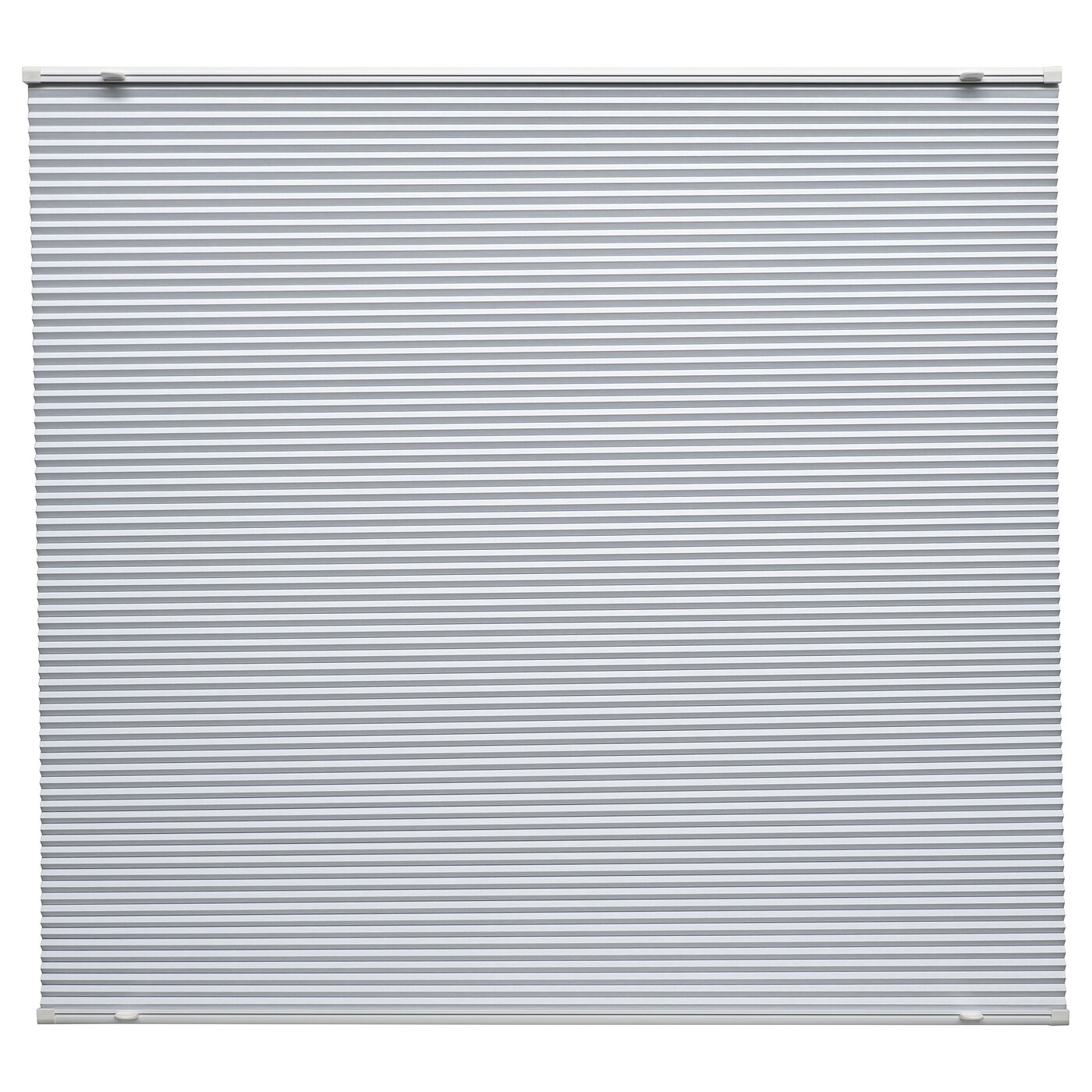 HORNVALLMO block-out pleated blind white/top-down bottom-up - IKEA