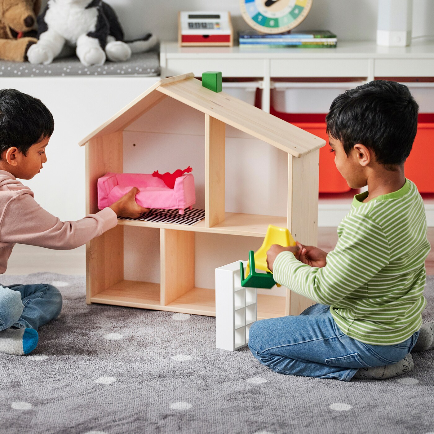 HUSET doll s furniture living room IKEA